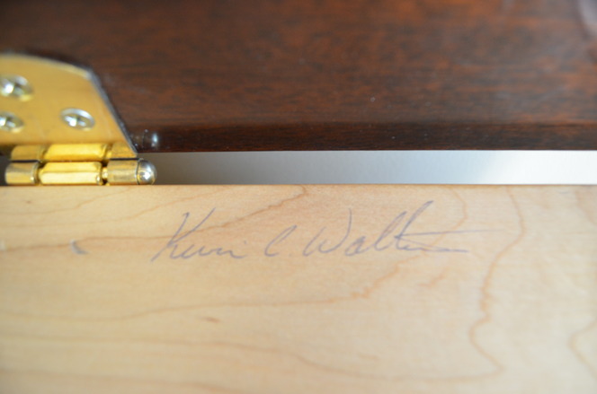 2003 Charles R Walter console piano. STUNNING!