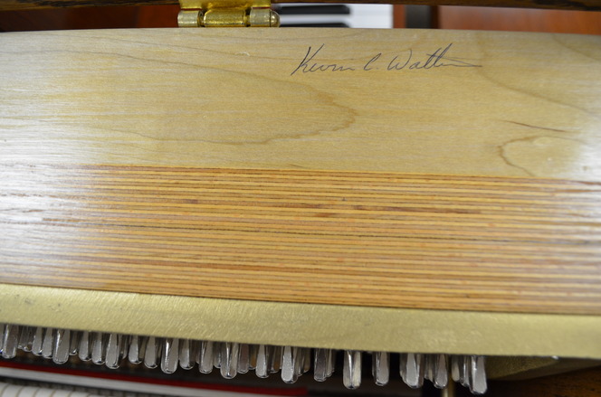 1999 Charles Walter Console Piano