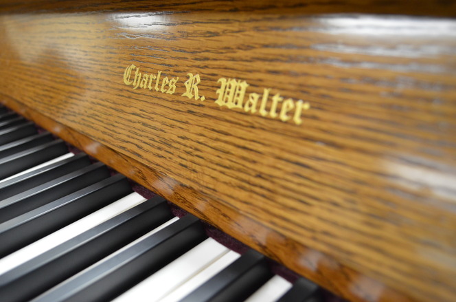 1999 Charles Walter Console Piano