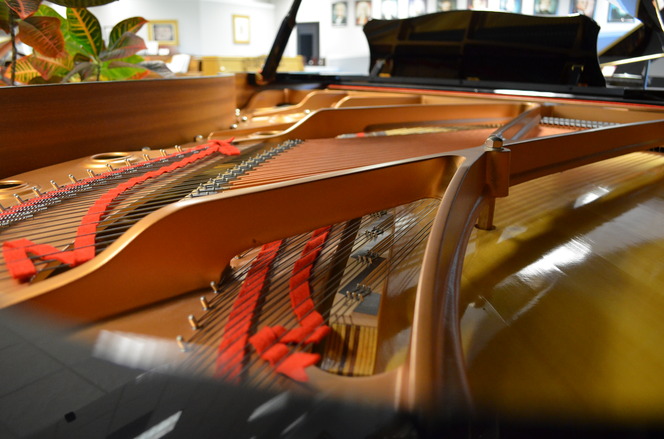 2004 Yamaha C6 Conservatory grand piano
