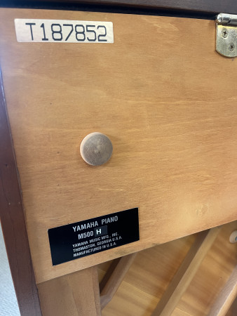 Yamaha M500 Hancock console piano